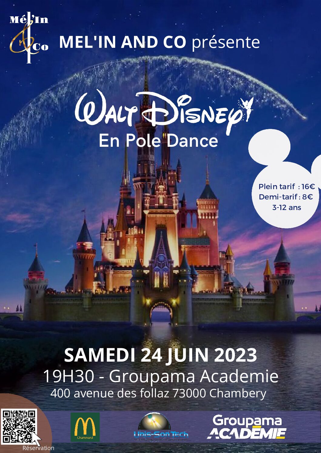 SPECTACLE DE FIN D'ANNEE WALT DISNEY EN POLE DANCE avec la team du ...